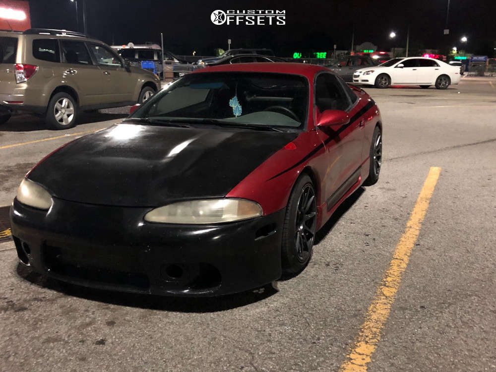 1995 Mitsubishi Eclipse with 17x7.5 40 XXR 527 and 215/45R17 Michelin ...