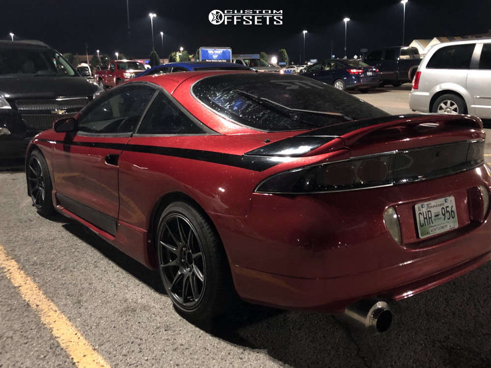 1995 Mitsubishi Eclipse with 17x7.5 40 XXR 527 and 215/45R17 Michelin ...