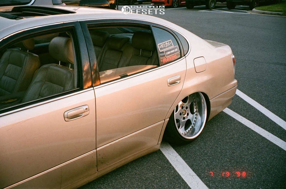 2005 Lexus GS300 with 18x11 11 Work VS SD and 225/40R18 Ohtsu All ...