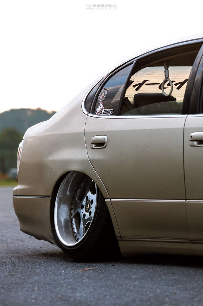 2005 Lexus GS300 with 18x11 11 Work VS SD and 225/40R18 Ohtsu All ...