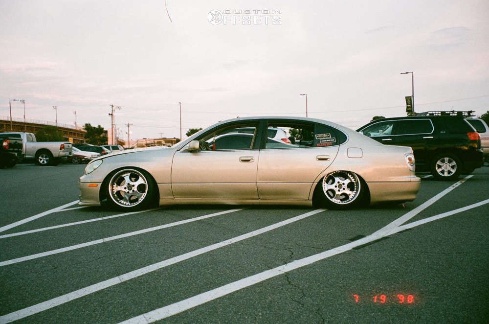 2005 Lexus GS300 with 18x11 11 Work VS SD and 225/40R18 Ohtsu All ...
