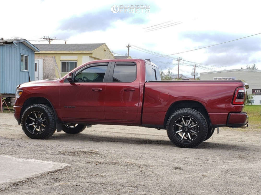 2019 Ram 1500 with 20x10 -19 Enthuze Vault and 275/65R20 Goodyear ...