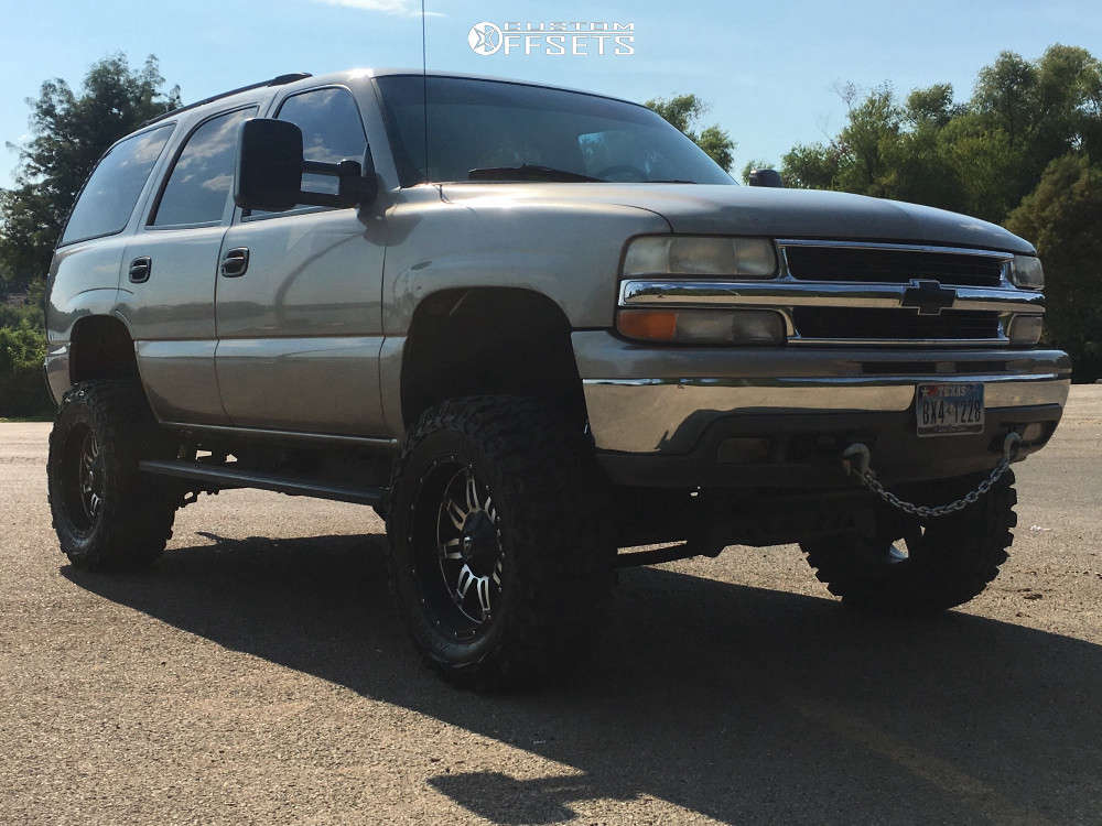 2000 Chevrolet Tahoe with 20x10 -12 Fuel Hostage and 35/12.5R20 ...