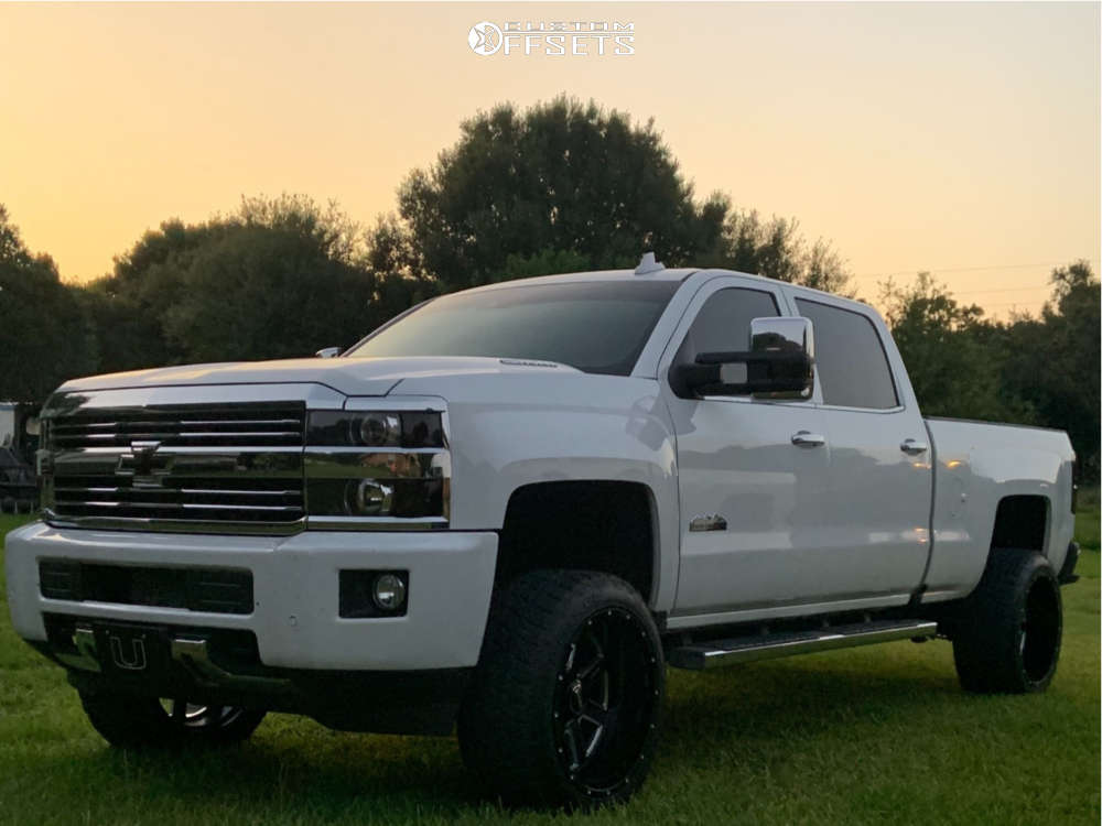 2016 Chevrolet Silverado 2500 HD with 22x12 -51 Sota Awol and 305/45R22 ...