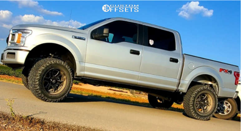 2019 Ford F-150 with 20x10 -12 LRG 119 and 35/12.5R20 BFGoodrich Mud ...