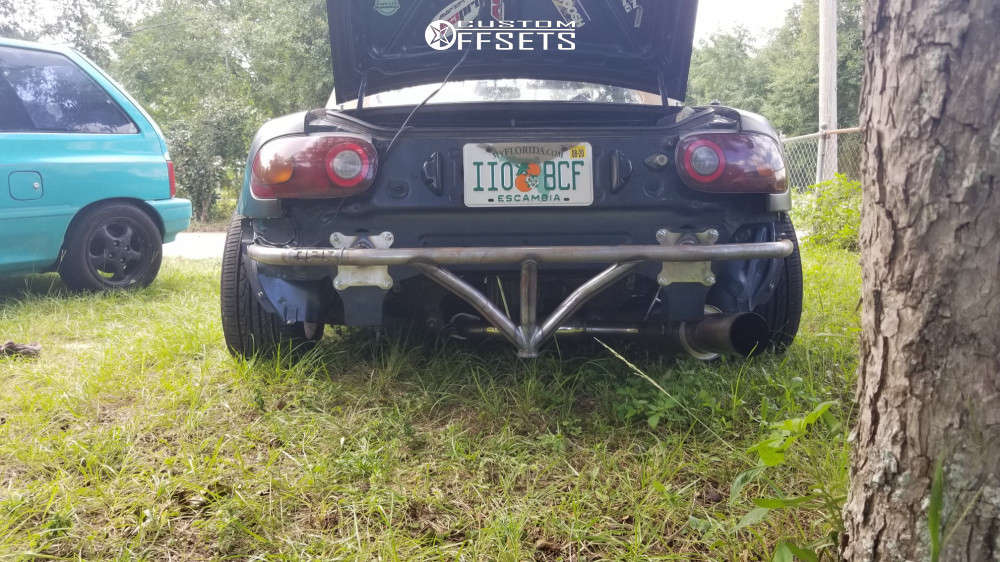 1995 Mazda MX-5 Miata with 15x8 0 MST Time Attack and 205/50R15 Hankook ...