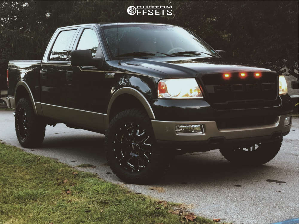 2004 Ford F-150 with 20x9 18 Ultra Hunter and 35/12.5R20 Nitto Ridge ...