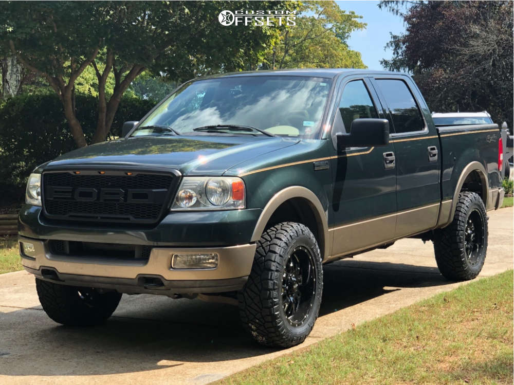 2004 Ford F-150 with 20x9 18 Ultra Hunter and 35/12.5R20 Nitto Ridge ...