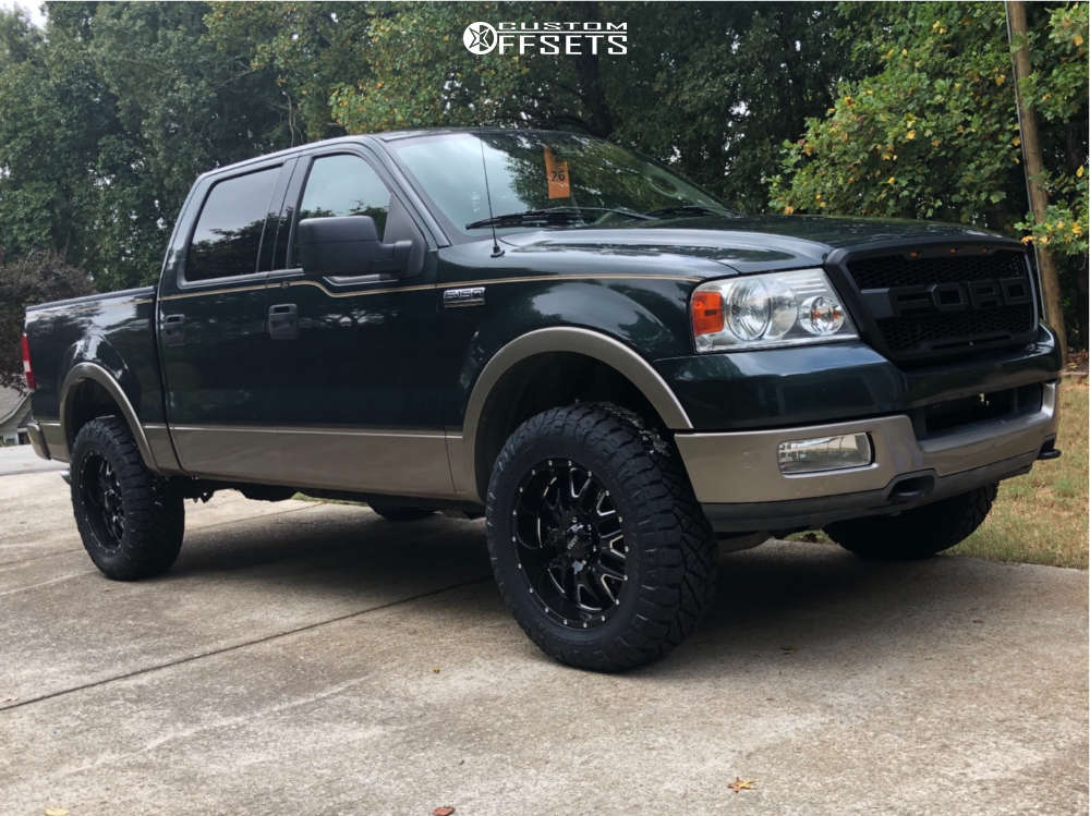 2004 Ford F-150 with 20x9 18 Ultra Hunter and 35/12.5R20 Nitto Ridge ...