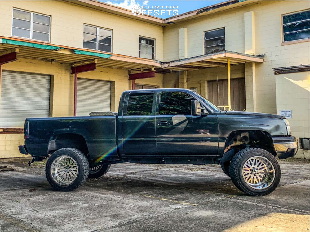 2004 Chevrolet Silverado 1500 with 22x14 -73 American Force Fallout Fp ...