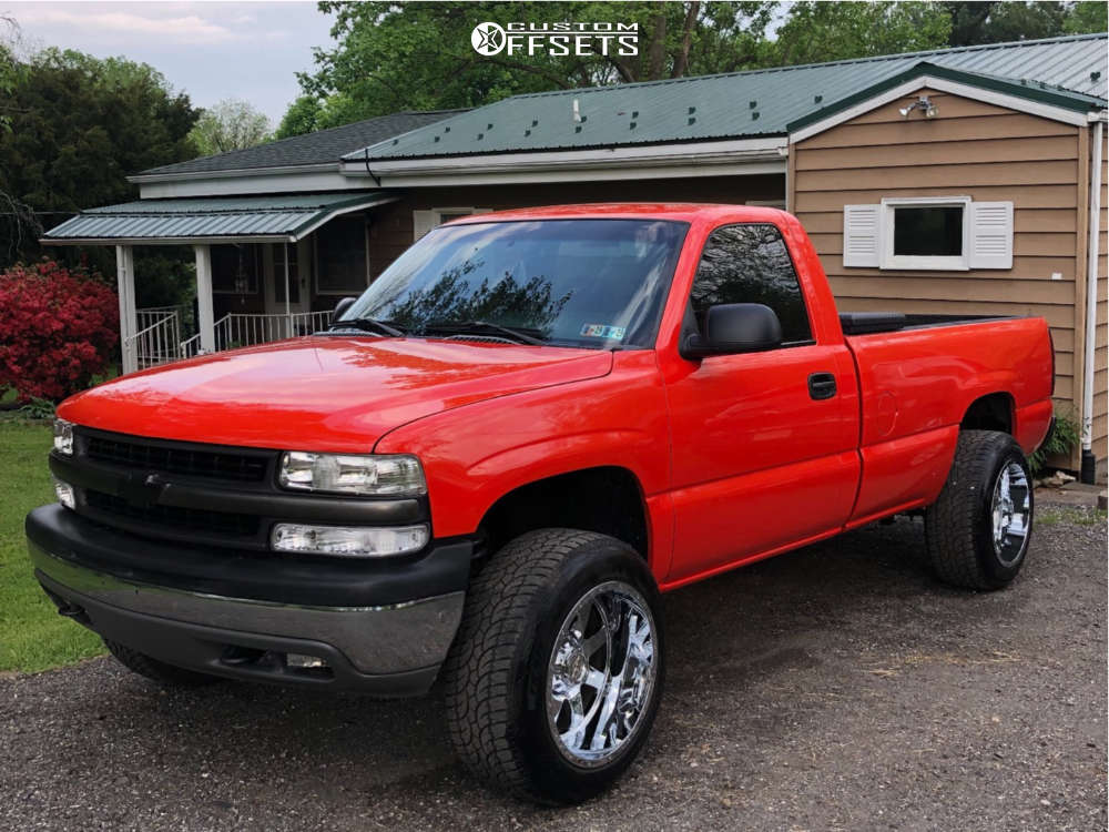 2001 Chevrolet Silverado 1500 with 20x12 -44 Gear Off-Road Big Block ...