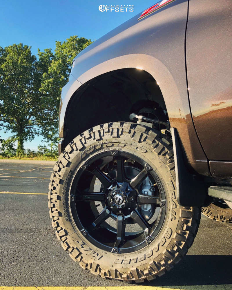 2019 Chevrolet Silverado 1500 with 20x9 1 Fuel Coupler and 35/12.5R20 ...
