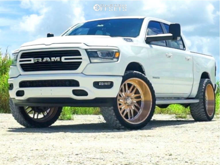 2019 Ram 1500 with 26x12 -40 American Force REDD and 37/13.5R26 RBP ...