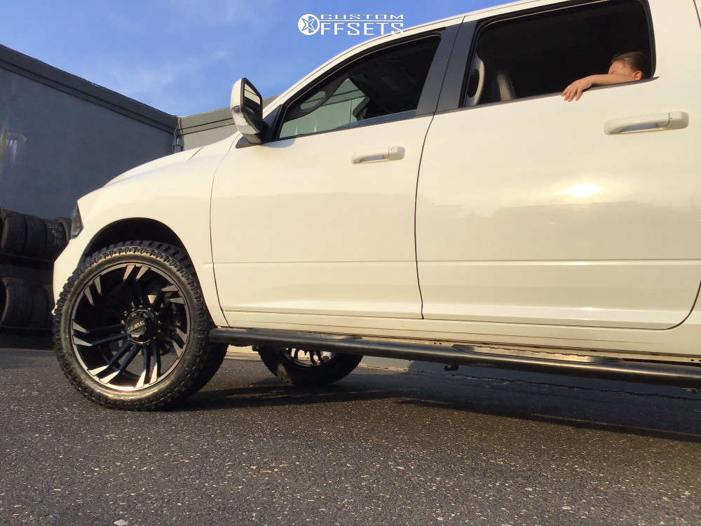 2014 Ram 1500 with 24x11 -25 Tuff T21 and 325/45R24 Atturo Trail Blade ...