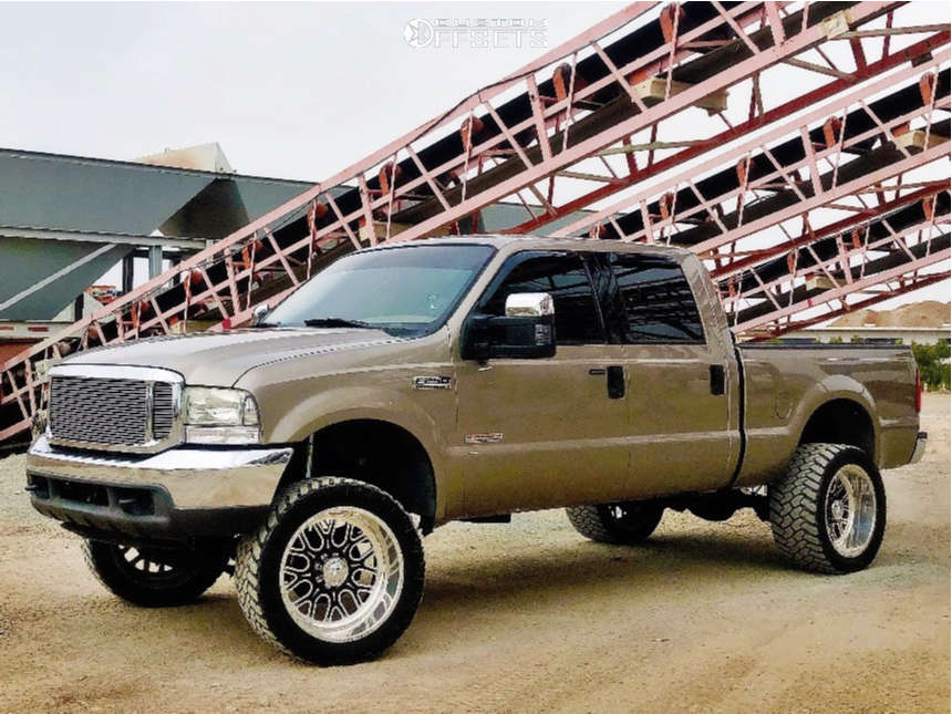 2004 Ford F-250 Super Duty with 22x12 -40 American Force Fallout Fp and ...