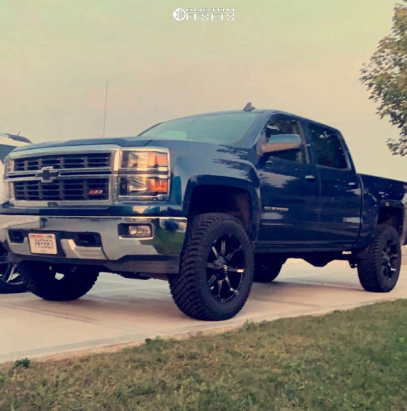 2015 Chevrolet Silverado 1500 with 20x9 1 Fuel Coupler and 35/12.5R20 ...
