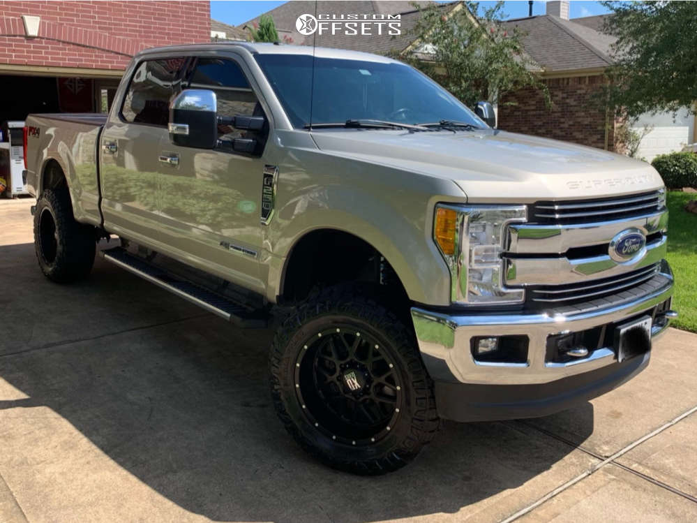 2017 Ford F-250 Super Duty with 20x10 -24 XD Grenade and 35/12.5R20 ...