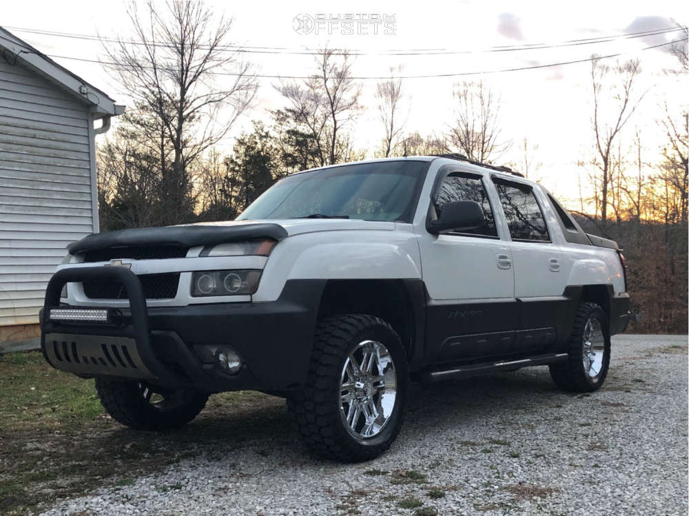 2003 Chevrolet Avalanche with 20x9 0 Hostile Zombie and 33/12.5R20 ...