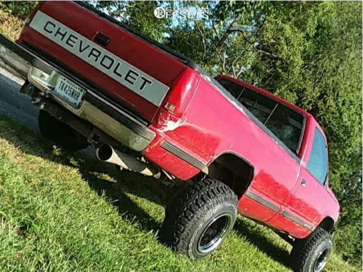 1988 Chevrolet C2500 with 15x14 -88 Bart Wheels Super Trucker and 31/10 ...