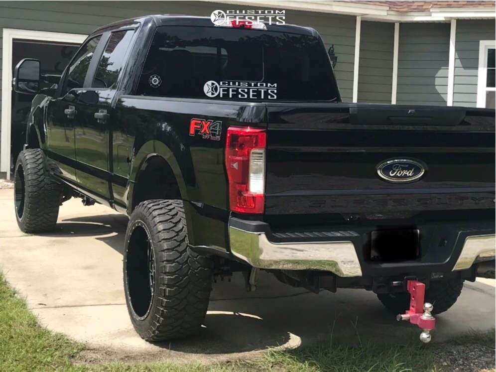 2017 Ford F-250 Super Duty with 22x12 -44 XF Forged Xfx-301 and 35/12 ...