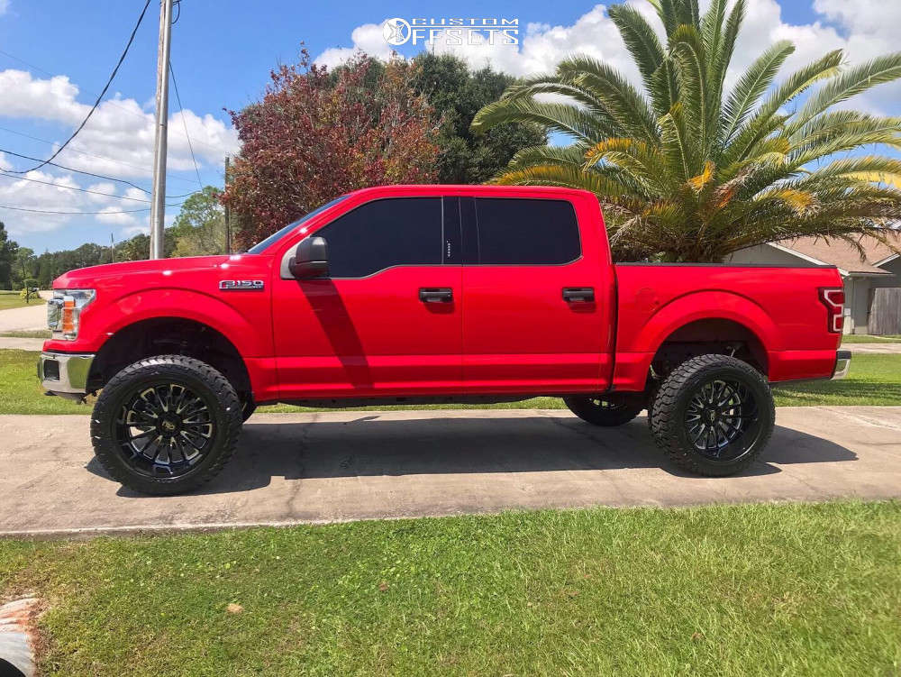 2018 Ford F-150 with 22x12 -51 Cali Offroad Summit and 35/12.5R22 AMP ...
