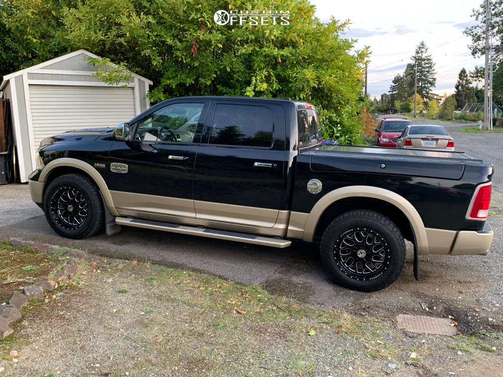 2013 Ram 1500 with 20x10 -12 XF Forged XFX-301 and 275/60R20 Cooper ...