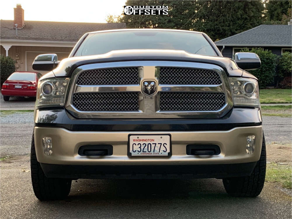 2013 Ram 1500 with 20x10 -12 XF Forged XFX-301 and 275/60R20 Cooper ...