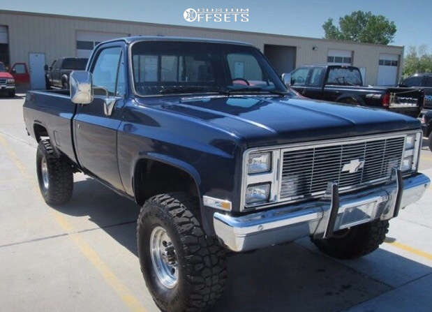 1984 Chevrolet K20 with 16x10 -25 Pro Comp Series 69 and 35/12.5R16 Mud ...