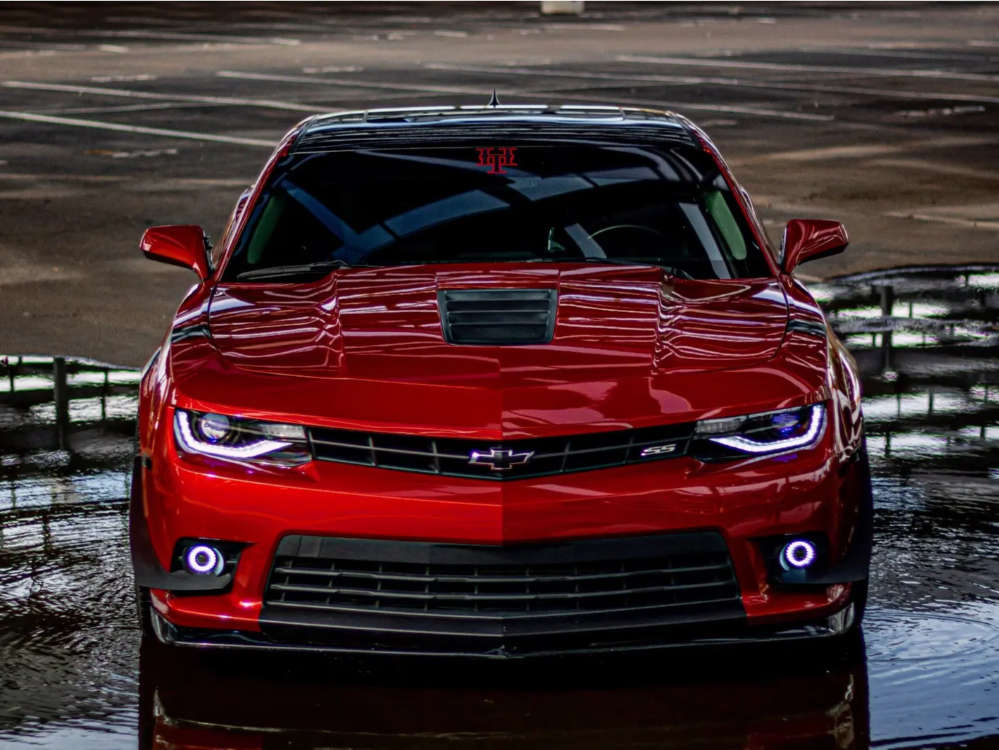 2014 Chevrolet Camaro with 20x10 15 Variant Krypton and 285/30R20 ...