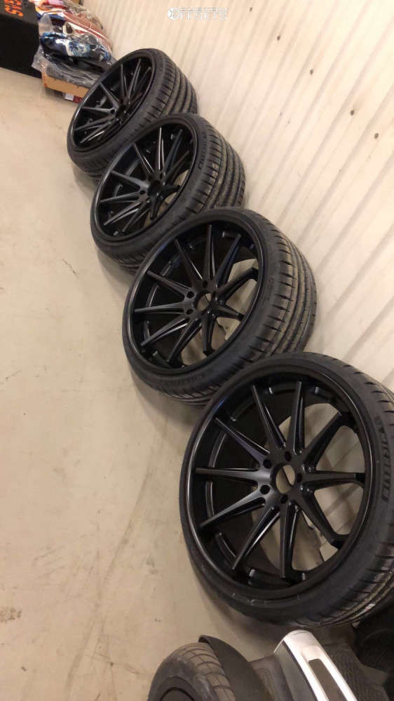 2019 Volvo V60 with 20x10 38 Rohana Rc10 and 245/30R20 Michelin Pilot ...