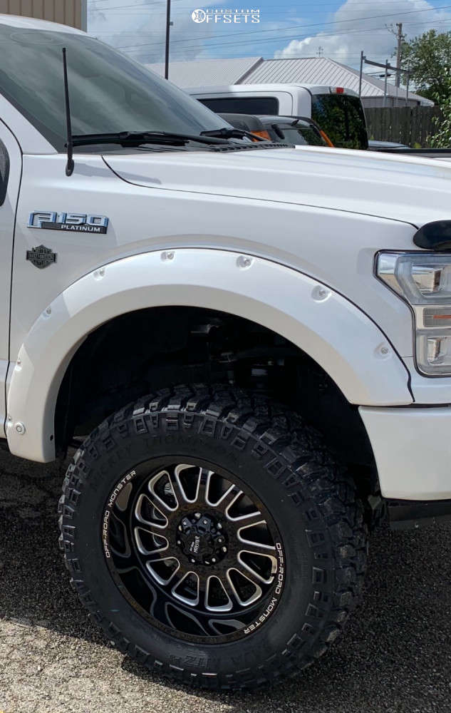 2018 Ford F-150 with 20x10 -19 Monster Offroad M17 and 35/12.5R20 ...