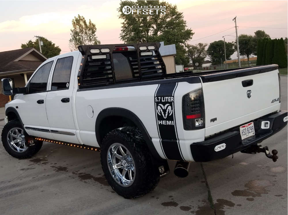 2006 Dodge Ram 1500 with 20x10 -19 Hostile Alpha and 35/12.5R20 Fuel ...