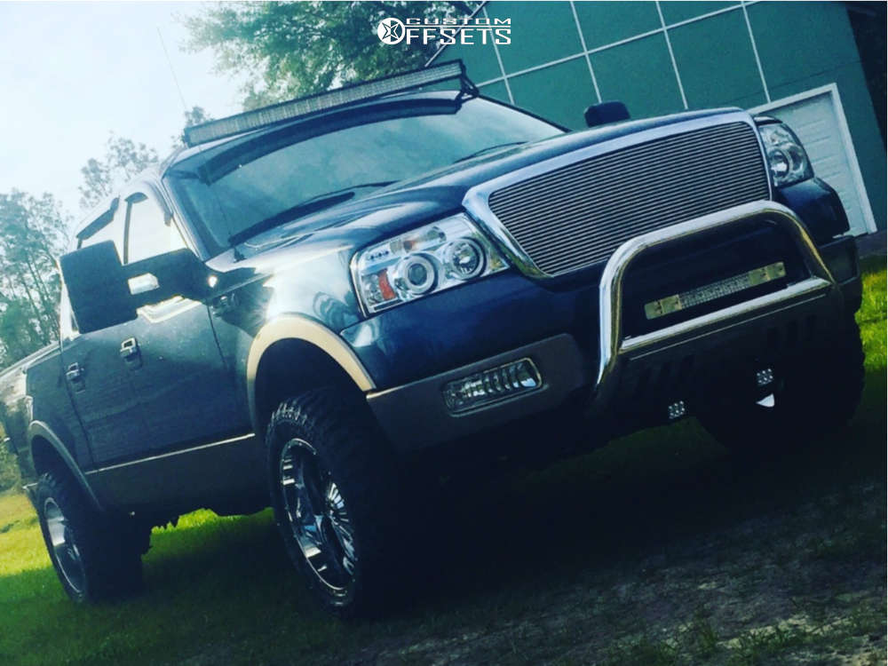 2005 Ford F-150 with 20x10 -25 Dropstars 652v and 33/12.5R20 Radar ...