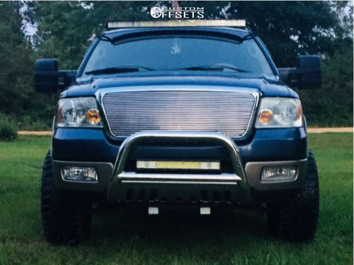 2005 Ford F-150 with 20x10 -25 Dropstars 652v and 33/12.5R20 Radar ...