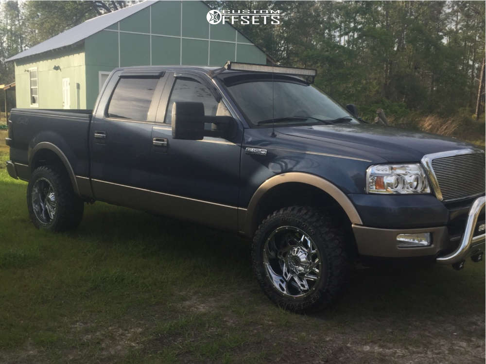 2005 Ford F-150 with 20x10 -25 Dropstars 652v and 33/12.5R20 Radar ...