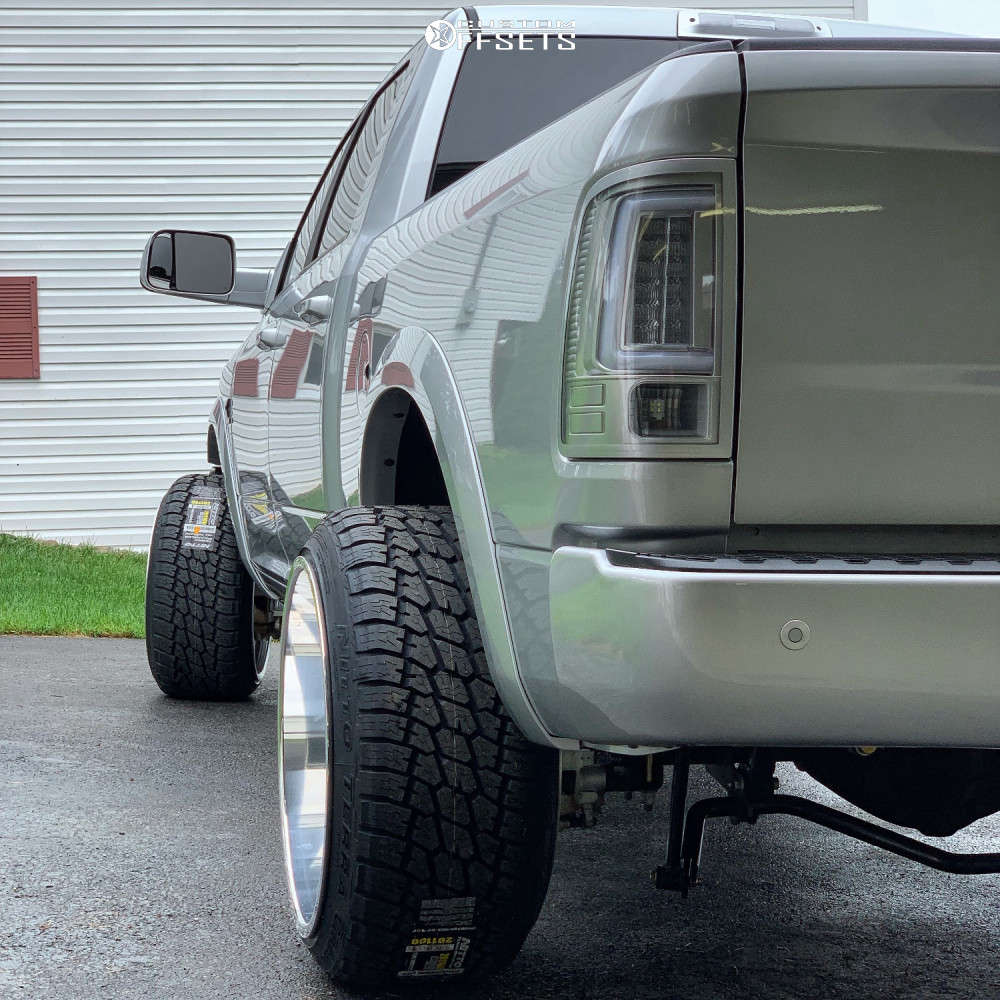 2017 Ram 3500 with 24x14 -90 American Force Nemesis Sfcc and 33/12.5R24 ...