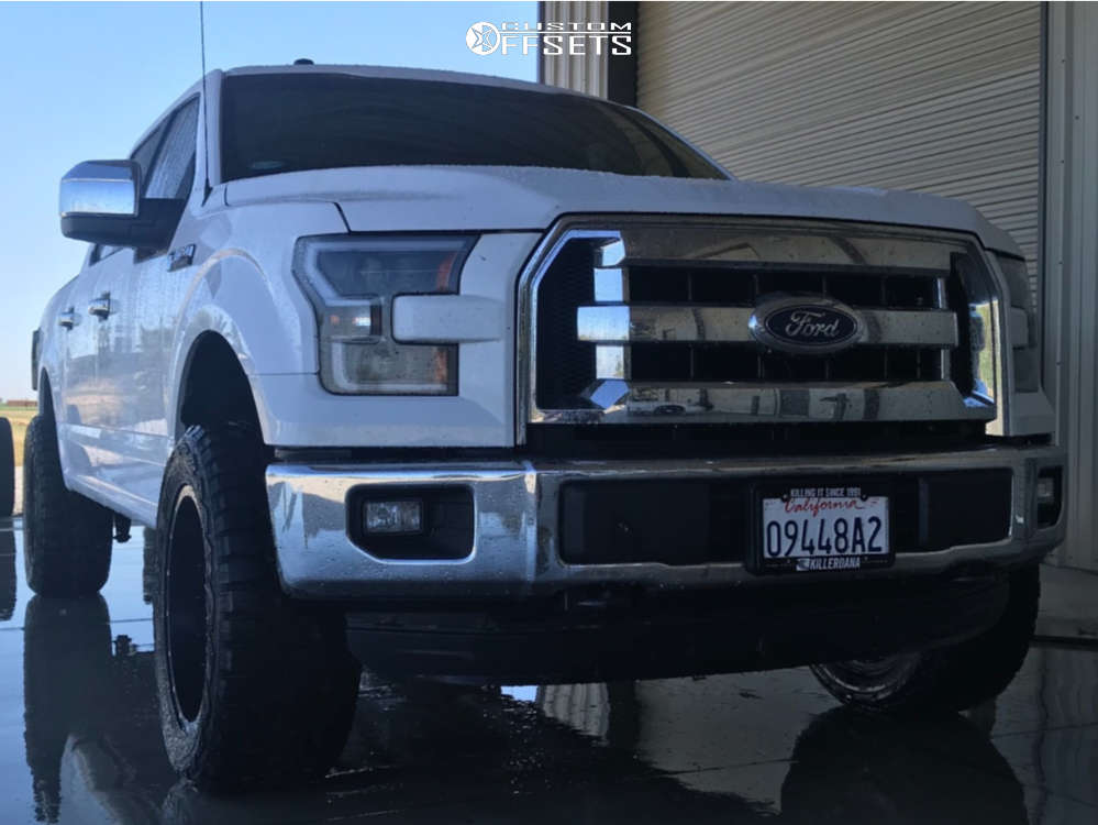 2016 Ford F-150 with 20x10 -24 OEM Wheels Nutz and 33/12.5R20 Toyo ...