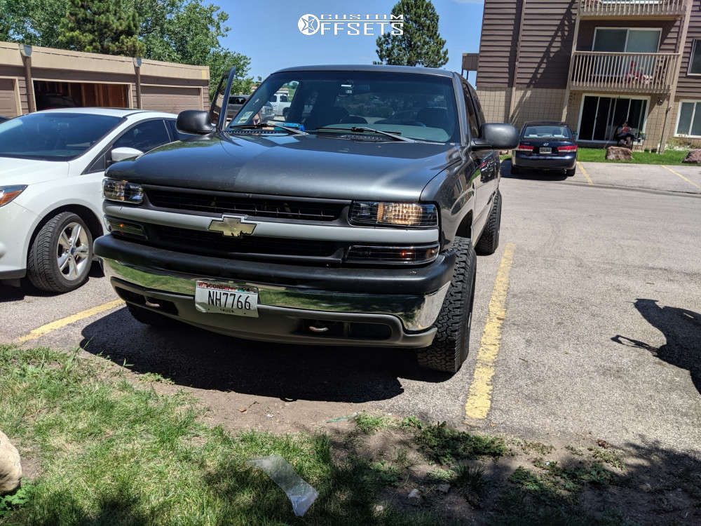 2002 Chevrolet Silverado 1500 with 16x10 -38 Pro Comp Series 97 and 235 ...