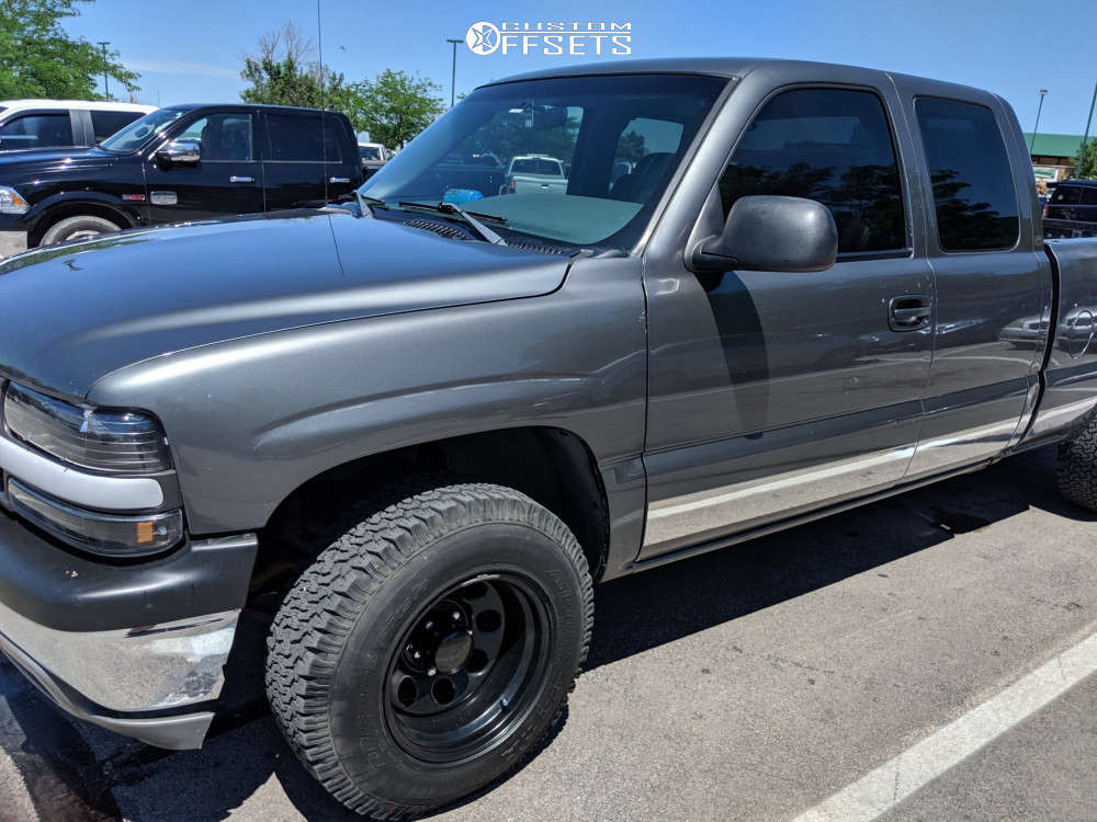 2002 Chevrolet Silverado 1500 with 16x10 -38 Pro Comp Series 97 and 235 ...