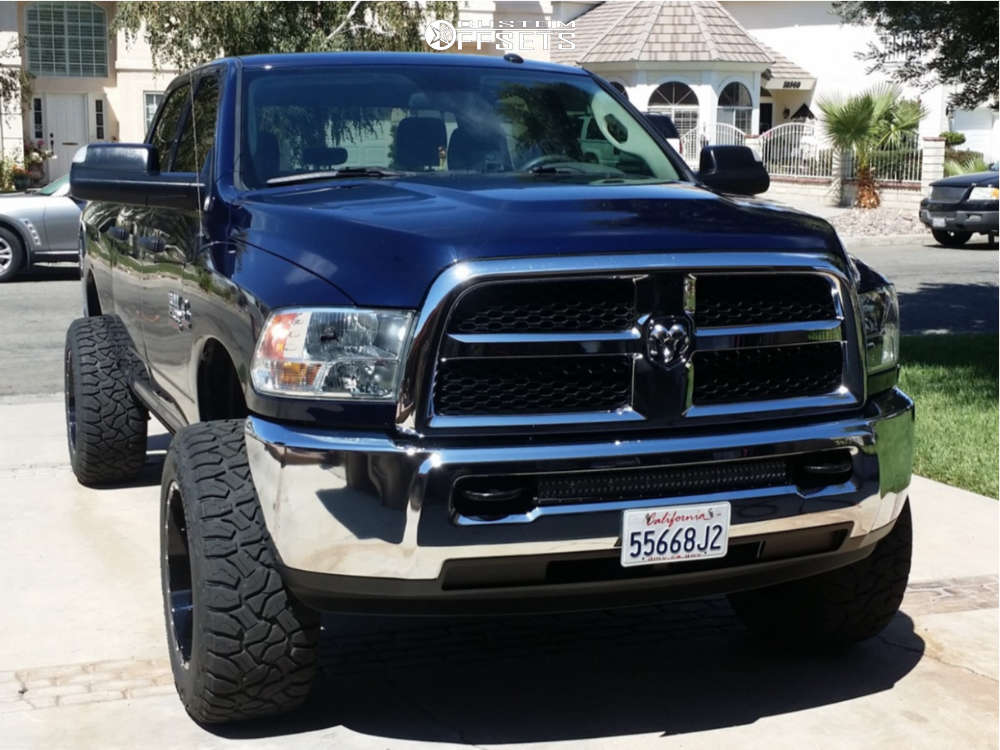 2017 Ram 2500 with 20x12 -44 Ultra Predator Ii and 35/12.5R20 Delinte ...