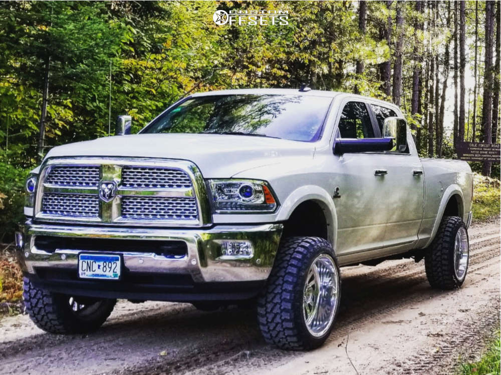 2018 Ram 2500 with 22x12 -40 American Force Octane SS and 33/12.5R22 ...