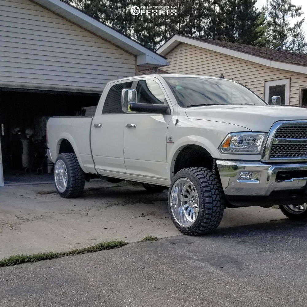 2018 Ram 2500 with 22x12 -40 American Force Octane SS and 33/12.5R22 ...