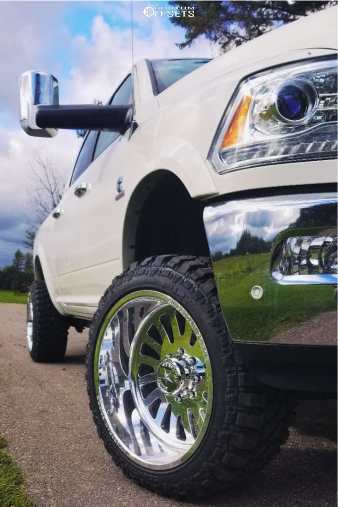 2018 Ram 2500 with 22x12 -40 American Force Octane SS and 33/12.5R22 ...