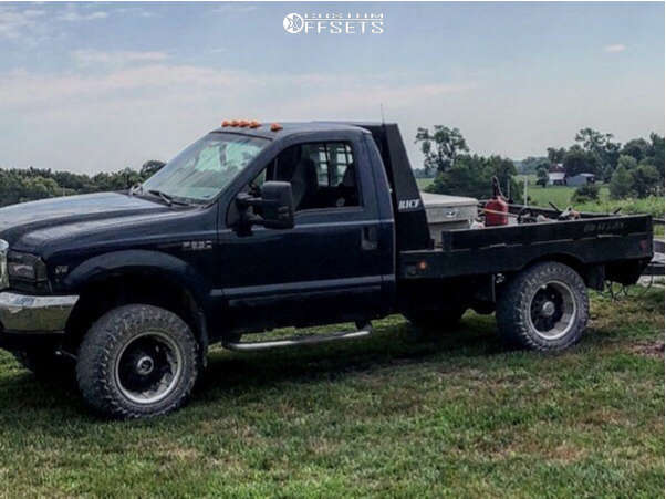 2001 Ford F-250 Super Duty with 18x10 -24 Mazzi Hulk and 33/12.5R18 ...