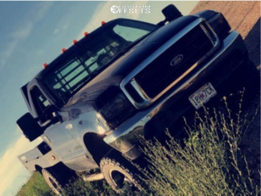 2001 Ford F-250 Super Duty with 18x10 -24 Mazzi Hulk and 33/12.5R18 ...