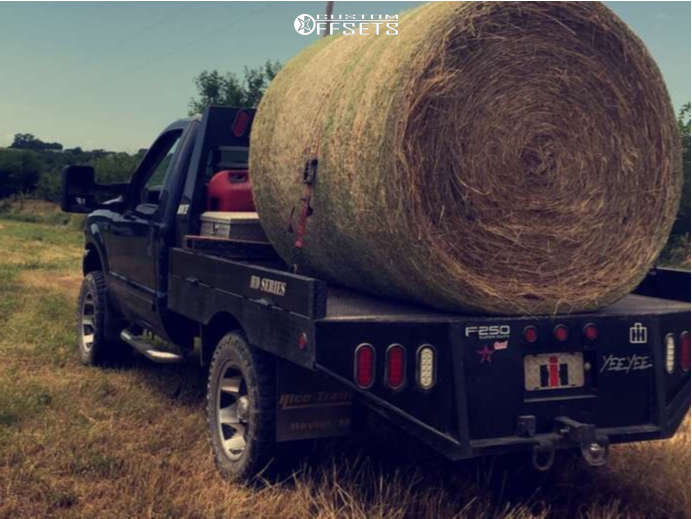 2001 Ford F-250 Super Duty with 18x10 -24 Mazzi Hulk and 33/12.5R18 ...