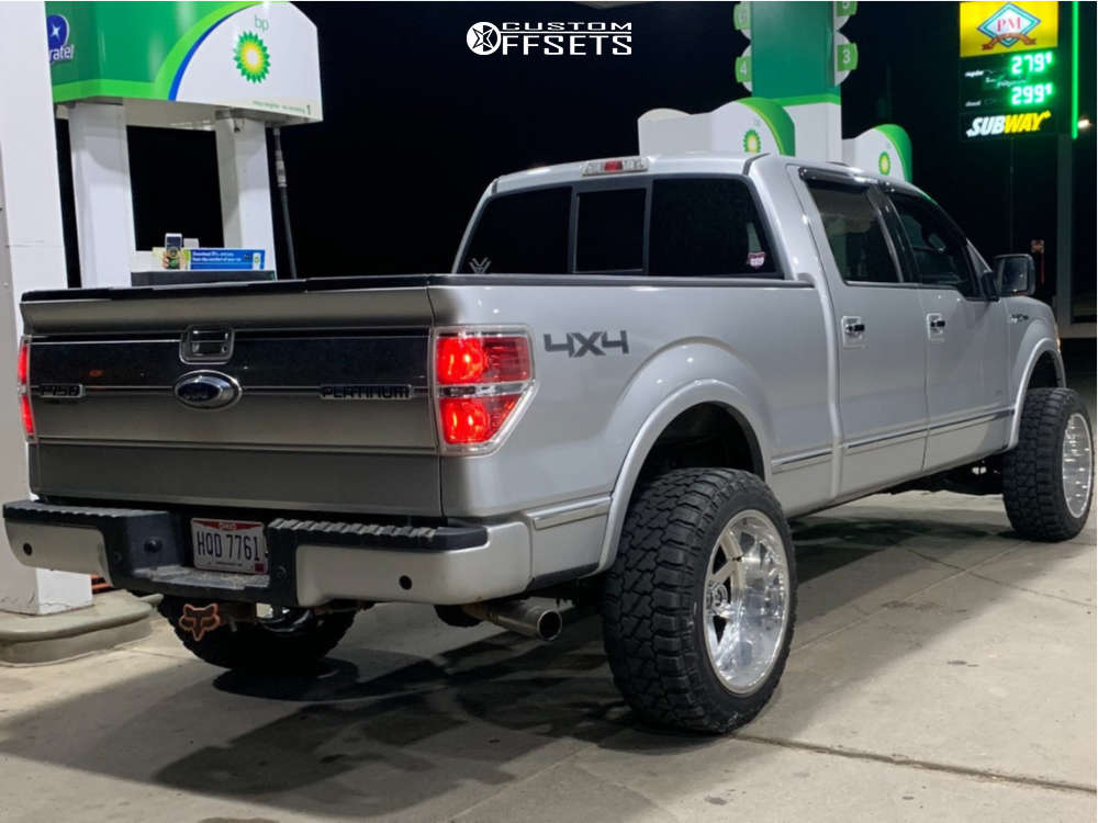 2011 Ford F-150 with 22x12 -51 Fuel Forged Ff09 and 35/12.5R22 Fury ...