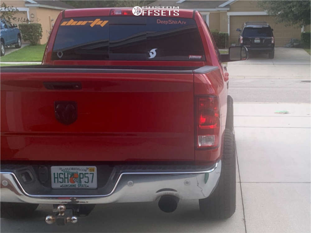 2017 Ram 1500 with 20x12 -44 Hardrock Tank and 275/60R20 Crosswind A/t ...
