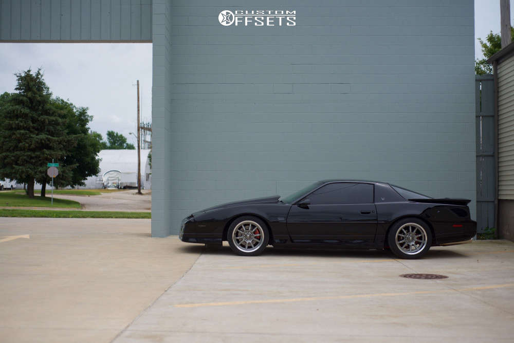 1987 Pontiac Firebird with 18x8 Ridler Style 650 and 245/40R18 ...
