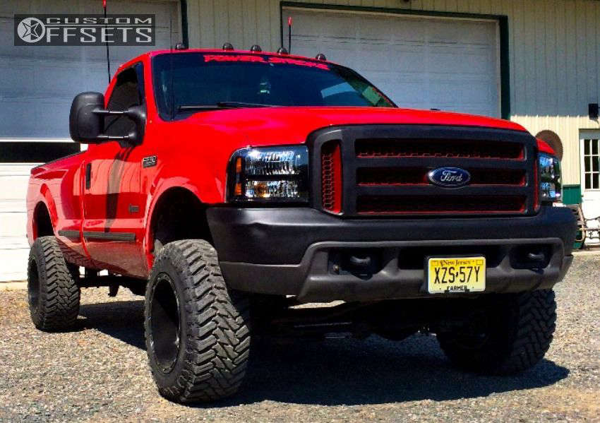 1999 Ford F-250 Super Duty with 18x12 -44 Fuel Hostage and 33/12.5R18 ...